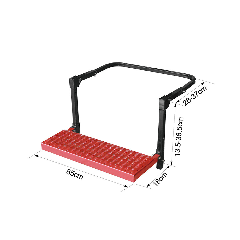 Adjustable Tire Wheel Step Non Slip Truck Pick Up SUV RV Folding Wheel Step