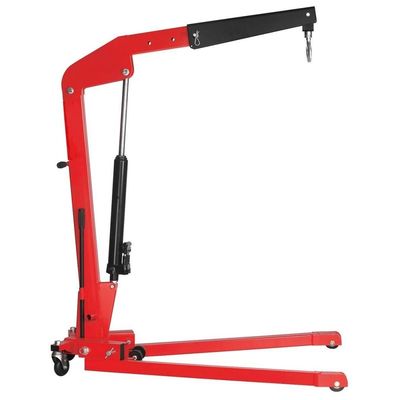 Red 360 Rotating 1000Lbs Engine Hoist And Stand
